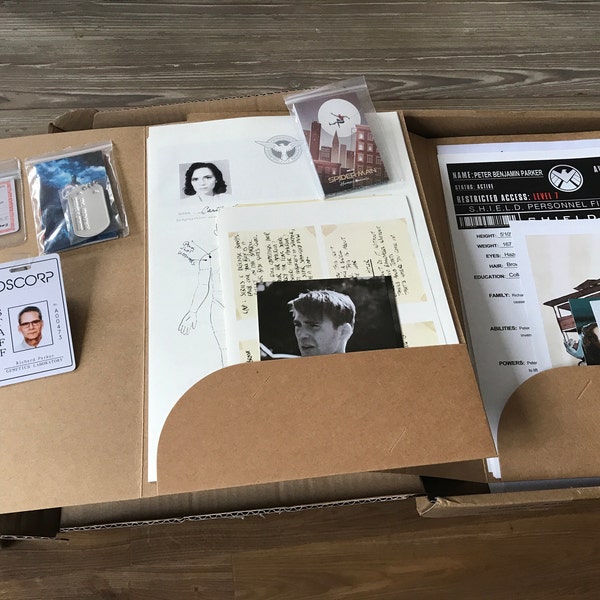 Captain America file Steven Rogers S.H.I.E.L.D. Secret File Paper Props ...