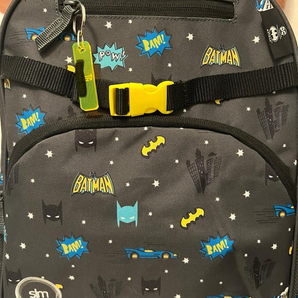 Backpack Name Tag Double Layer / Neutral Tag / School Bag Name ...