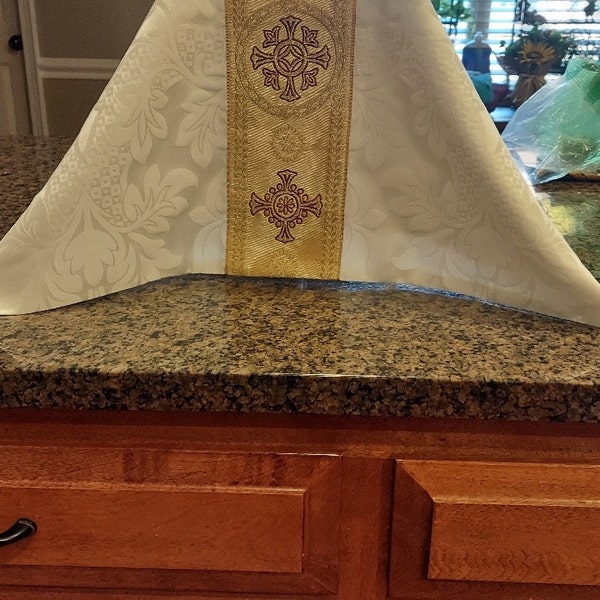 Orphrey for Liturgical Vestments11cm Wide - 7 Colors Combinations - Etsy