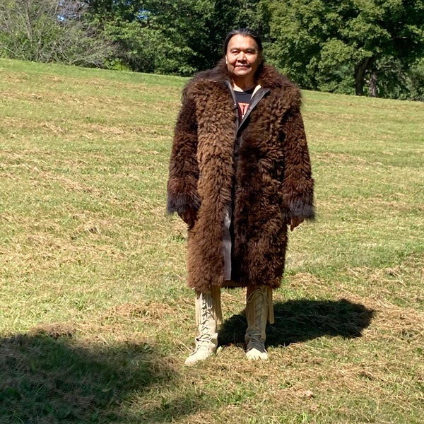Buffalo Fur Coat - American Bison Coat, Handmade (made to Order) - Etsy