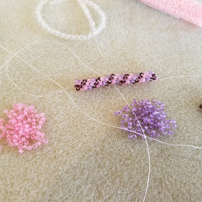 Circular Brick Stitch Earring Tutorial PDF Pattern INSTANT DOWNLOAD - Etsy