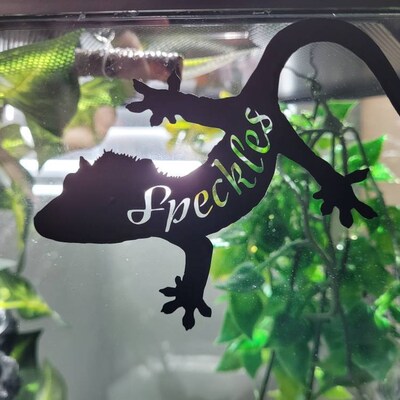 Customizable Name Green Tree Python Emerald Tree Boa Snake Vinyl Decal ...