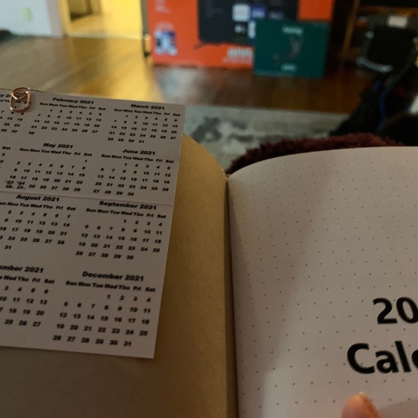 Midori Insert Weekly Calendar A5 Regular Wide B6 Personal A6 Pocket FN ...