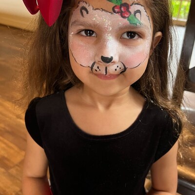 Halloween Cheek Art Face Painting Fall Board Face Paint Design Menu ...