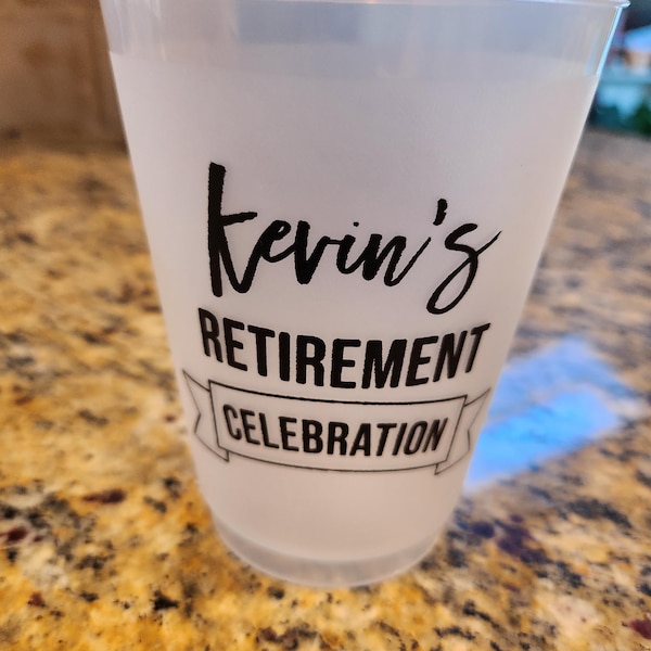 Personalized Wedding Cups Frost Flex Cups, Customizable for Couples ...