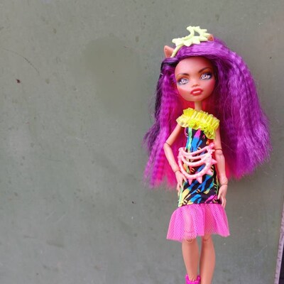 OOAK Custom Monster High Doll Repaint Amanita Nightshade Ever After ...
