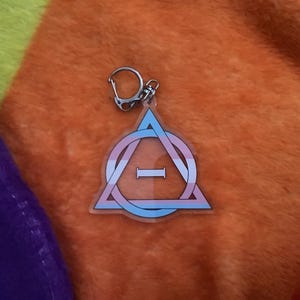 Therian Theta Delta Symbol Pride/lgbtq 3'x3' Stickers - Etsy