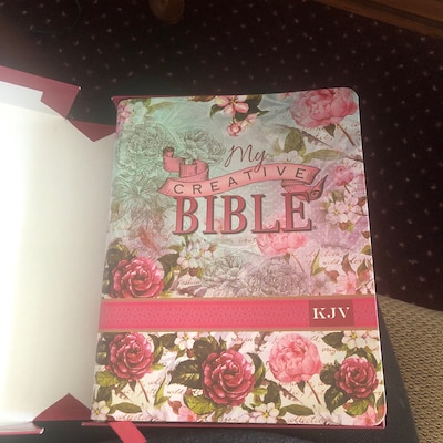 Journaling Bibles Pink Journaling Bible Creative Journaling Bible Gift ...