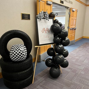 Pit Stop Table Sign Refueling Station Sign Editable - Etsy