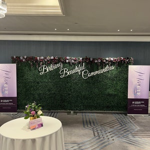 Custom Event Sign Round Wood Party Sign Hoop Anniversary - Etsy