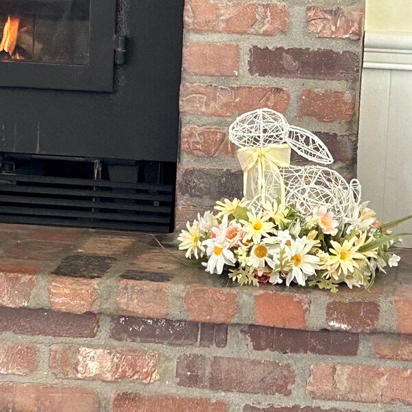 Spring Candle Ring, Tulips, Tulip Decor, Spring Floral Decor, Tulip ...