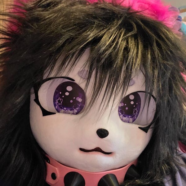 Aroace Chunky Spike Collar | Fursuit Collar | Cosplay Collar | Costume ...