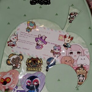 Coach Animal Crossing Cute Vinyl Sparkly Star Holographic - Etsy