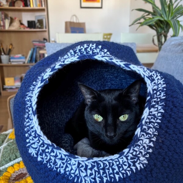 Cat Pod Crochet Pattern © - Etsy
