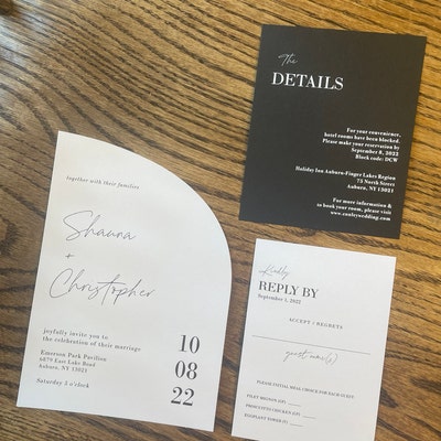 Printed Envelope Address Label for Wedding Invitations Ready - Etsy