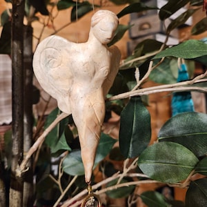 Magic Manny Mushroom, Altar Totem, Tiny Garden Art, Unique Spirit Guide ...