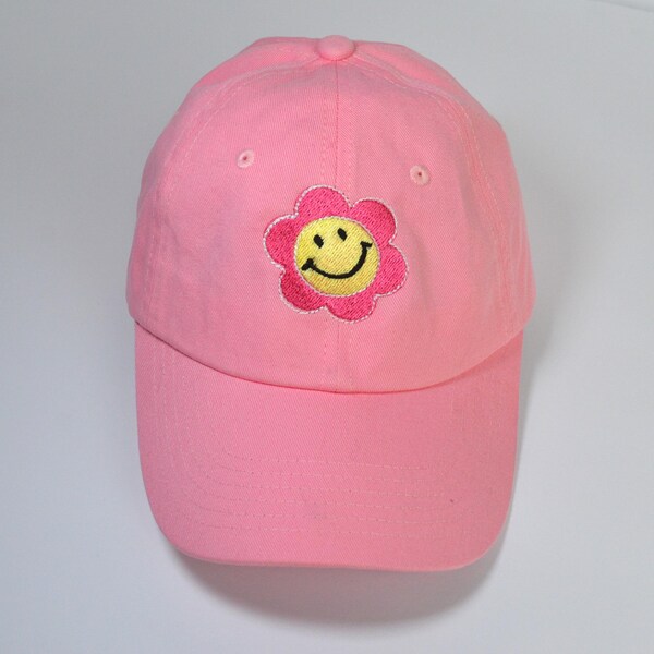 Mini Retro Flower Embroidery Design, Smile Retro Flower Embroidery ...