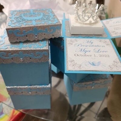 Quinceañera Invitations Explosion Box Invitaciones Any Theme Available ...