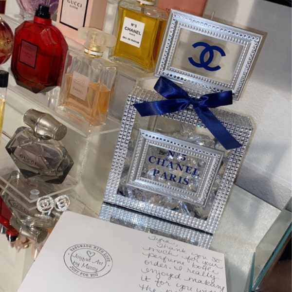 Mirrored Perfume Bottles - Etsy