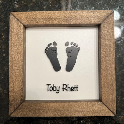 Custom Engraved Single Kids Line Drawing Wood Framed Sign, Kids Drawing ...