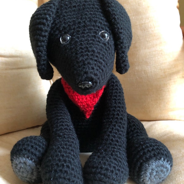 DIY Labrador Golden Retriever Crochet Amigurumi Pattern - Perfect Gift ...