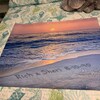 Sunset Beach Wall Print, Personalized Print, Beach Decor, Gift for ...
