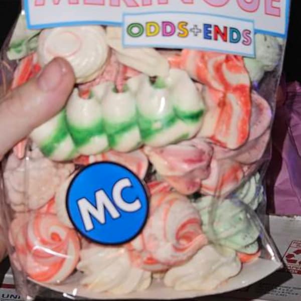 Raspberry White Chocolate Meringue Cookies - Small Batch - Packaged in ...