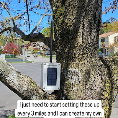 Waterproof off Grid Lora Communications Meshtastic Mesh Network Router ...