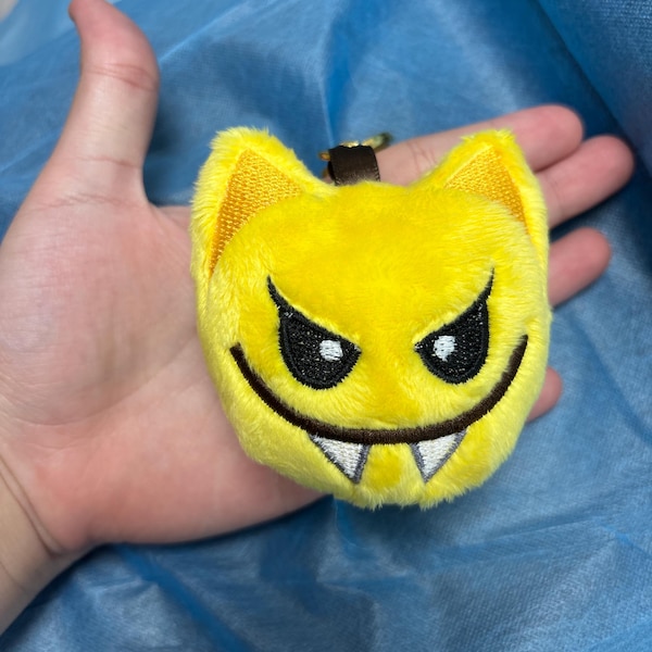 Animal Jam Evil Emote ITH Embroidery Keychain Design - Etsy