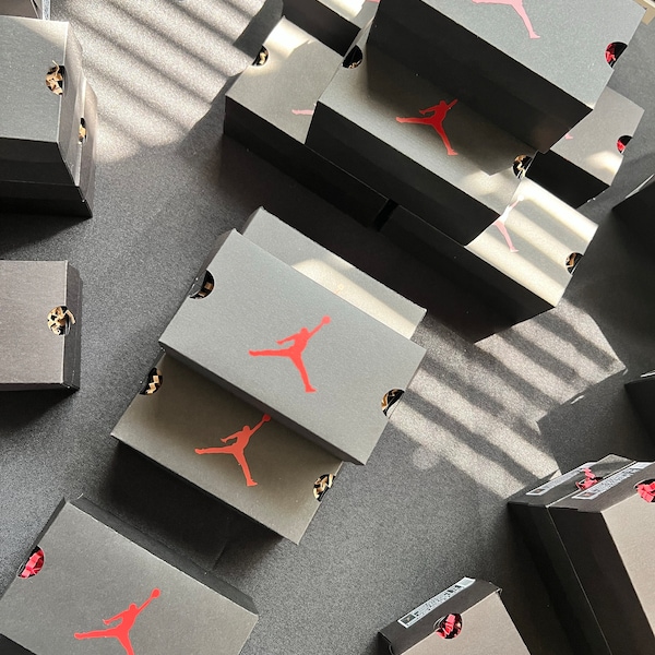 Mini Shoe Box Template Bundle, Shoe Box SVG, Shoe Box Label Template ...