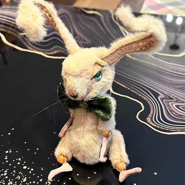 TINY Beige Boy Mouse. Bjd Stuffed Animals Rat by Ratberry. Blythe and ...