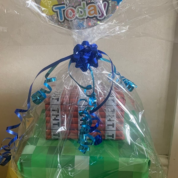 Minecraft Inspired Wrapping Paper/gift Wrap and Greeting Cards - Etsy