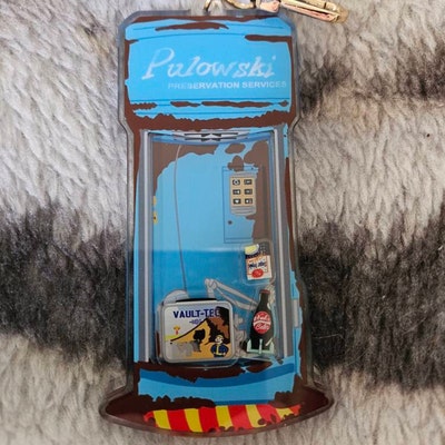Pulowski Preservation Shelter Fallout Shaker Acrylic Charm Unofficial ...