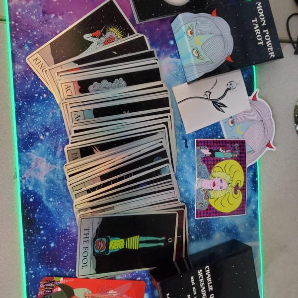 Mars Power Tarot Deck - Etsy