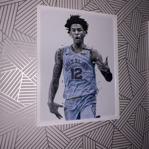 Manute Bol Warriors Poster Canvas Basketball print Sports | Etsy