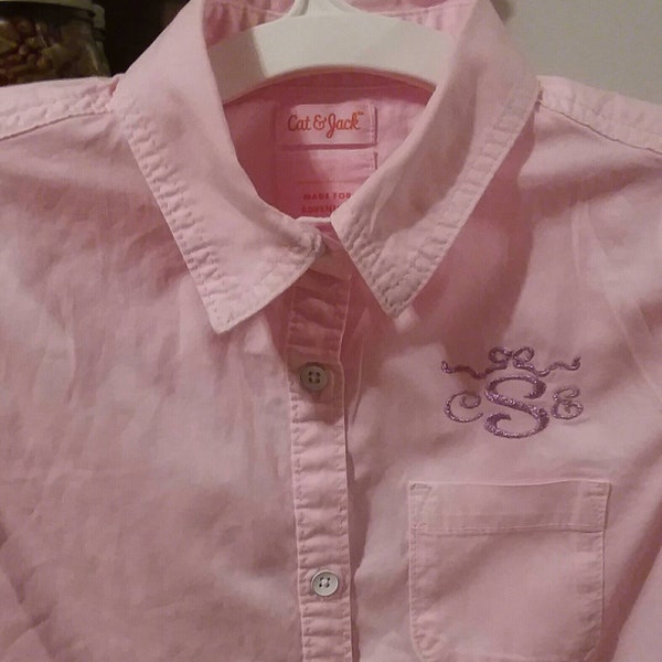 Emma Kate Heirloom Bow Satin Stitch Long Ribbon Frame Border Monogram ...