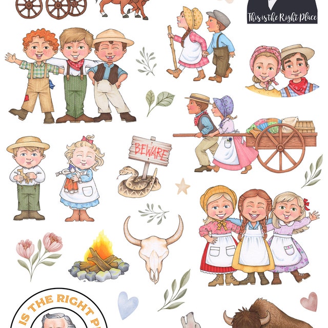 Pioneer Family Clipart