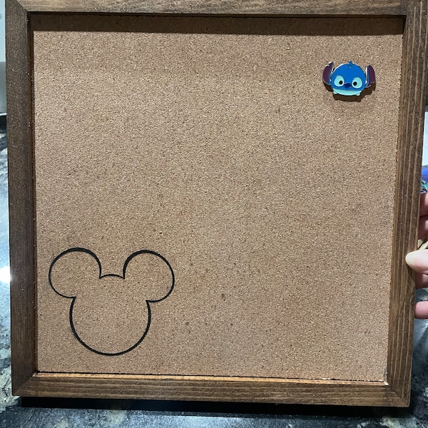 Disney Inspired Pin Trading Board | Pin Trader Board | Pin Display ...