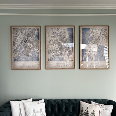 Personalised Map Poster, Love Map, Two Countries Map, Customisable Map ...