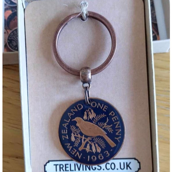 Lucky Silver Sixpence Keyring / Old Irish Coin / Greyhound & Harp /1928 ...