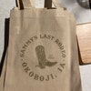 Brides Last Rodeo Tote - Rodeo Bachelorette Party - Brides Last Ride ...