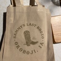 Brides Last Rodeo Tote - Rodeo Bachelorette Party - Brides Last Ride ...