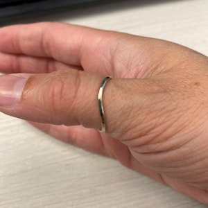 14k 10k Solid Gold Pinky Ring Baby Ring Midi Ring Newborn Ring Newborn ...