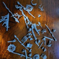 9 Dwarf Villager Miniature Pack - EC3D | Dnd | Child | Villager ...