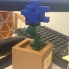 Rose Pixelated Flowers | Minecraft Style Rose | 3D Printed | Custom ...
