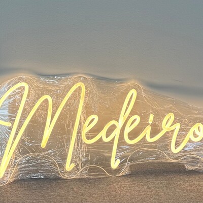 Neon Sign Custom Name, Custom Neon Sign Battery Operated, Neon Sign ...