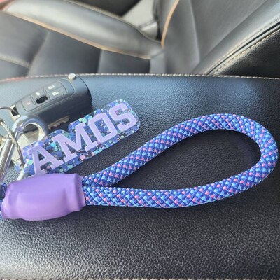 Custom Color Rope Keychain, Paracord Wristlet / Key Fob - Etsy
