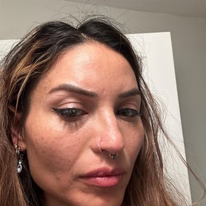 Nose Chain 14k Gold Filled, Custom Size Chain to Connect Double Nose ...