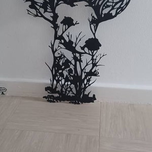 Hanging Flowers Metal Wall Art Metal Spring Flower Wall Decor - Etsy