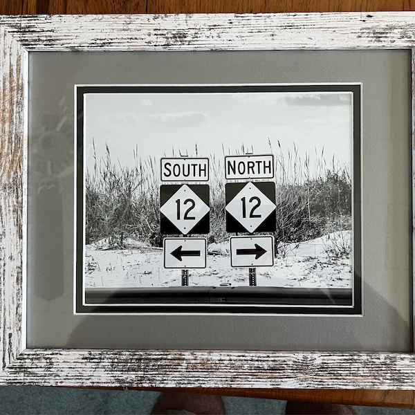 Footprints on the Beach 7151, Authentic Outer Banks Art, OBX ...